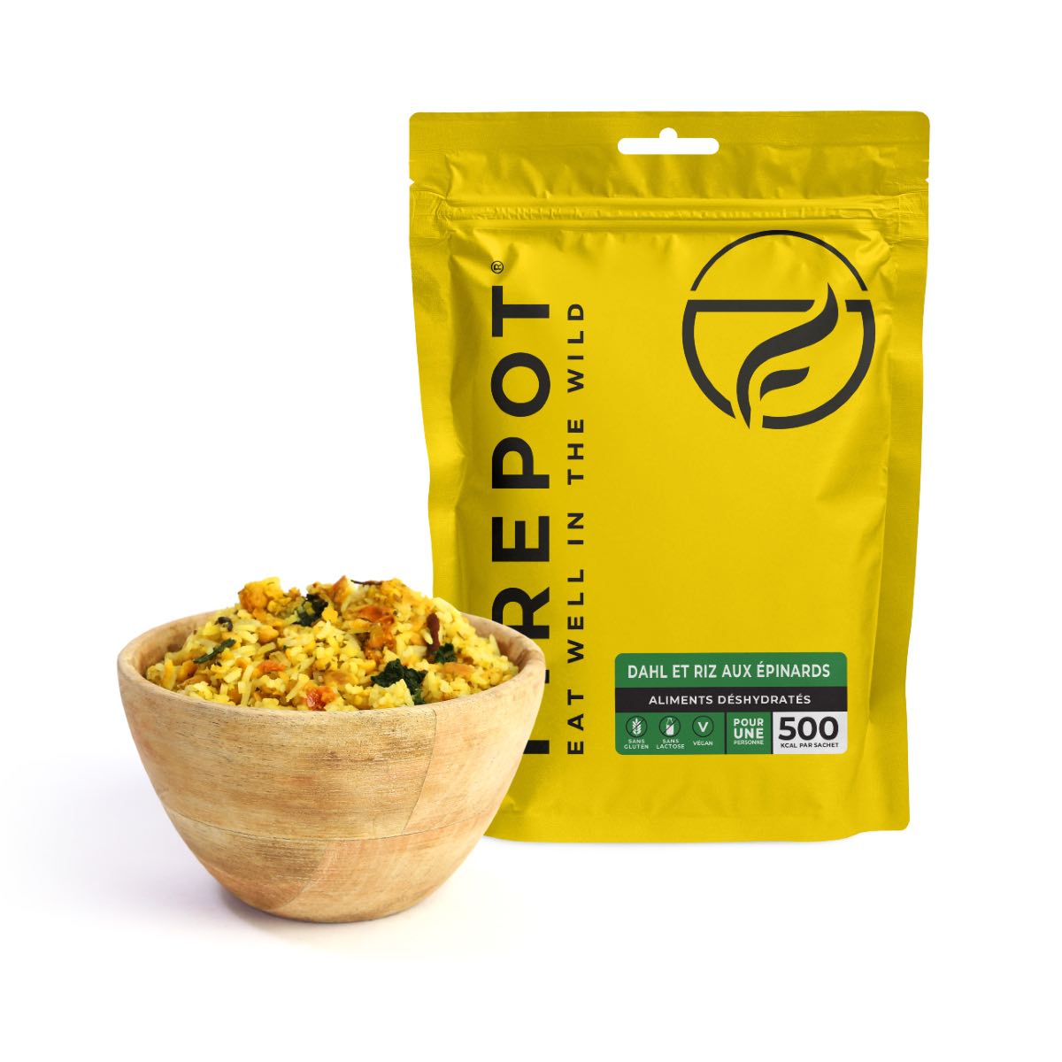 Dehydrated Meal Dahl and Spinach Rice / Firepot Food - Casambu.com